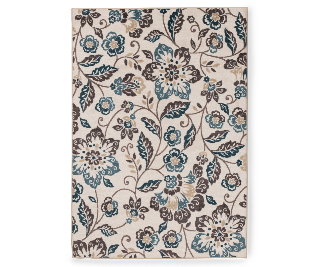 Living Colors Living Colors Maples Collection Cream Floral Rugs | Big Lots
