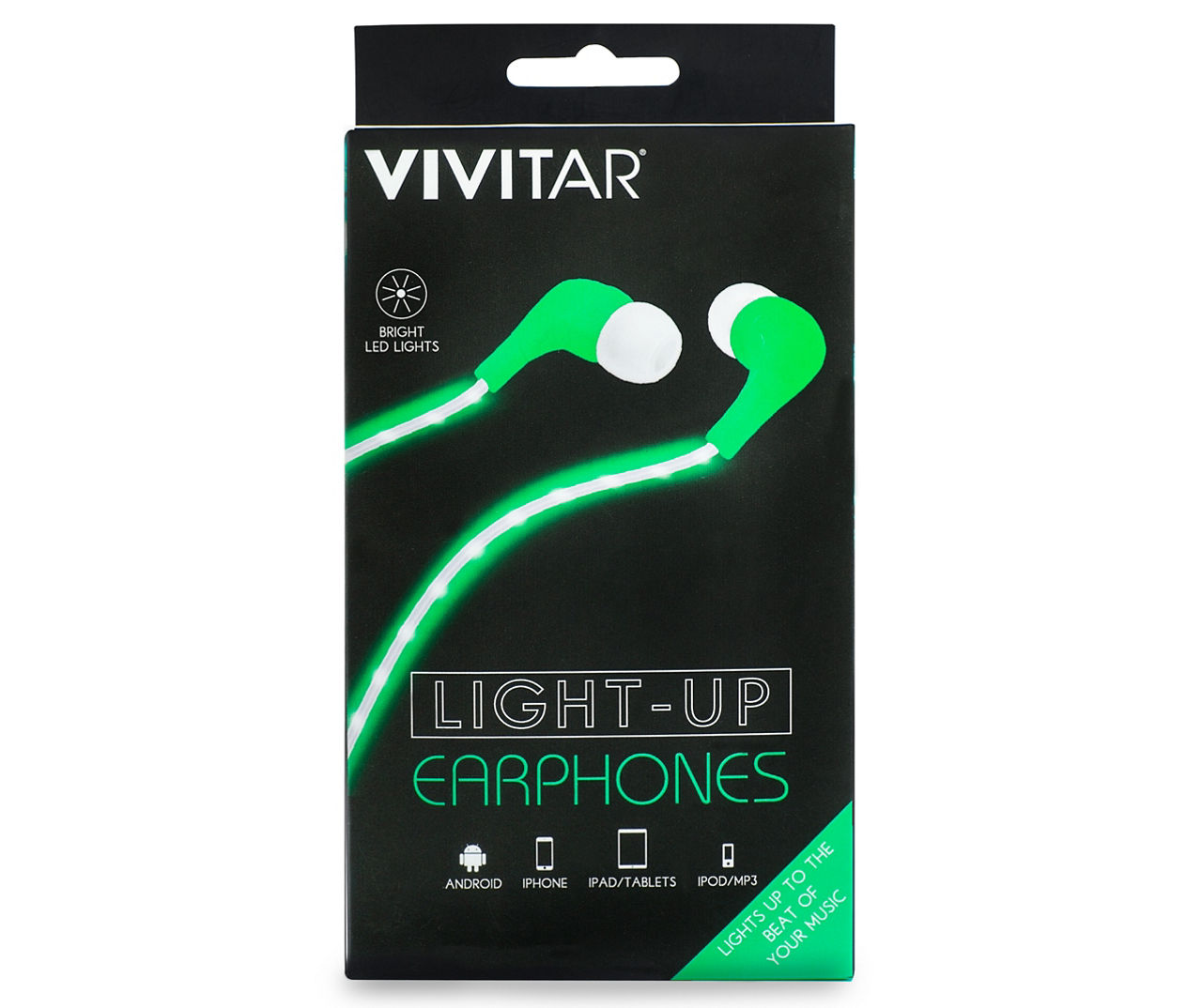 Vivitar Neon Light-Up Earbuds | Big Lots