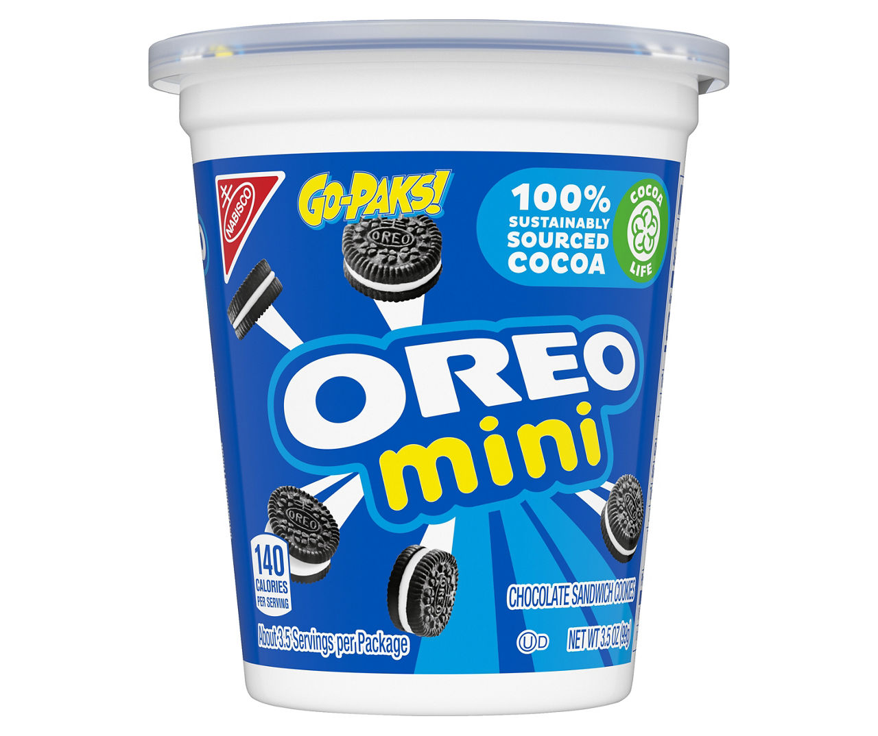 Oreo Oreo Mini Go-Paks! Chocolate Sandwich Cookies 3.5 oz | Big Lots