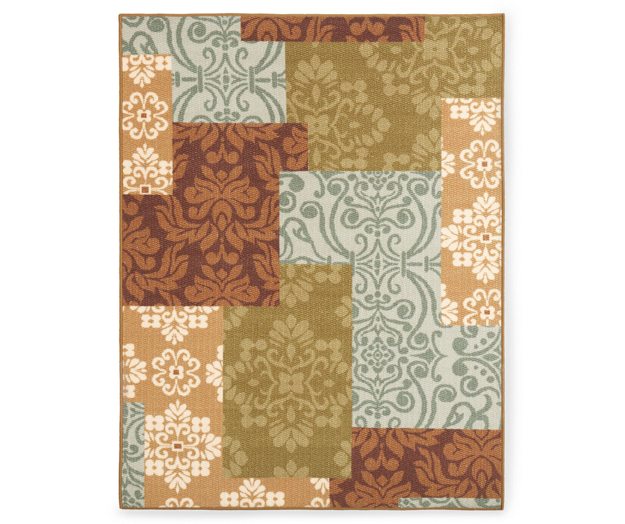 Living Colors Monaco Collection Damask Rugs | Big Lots