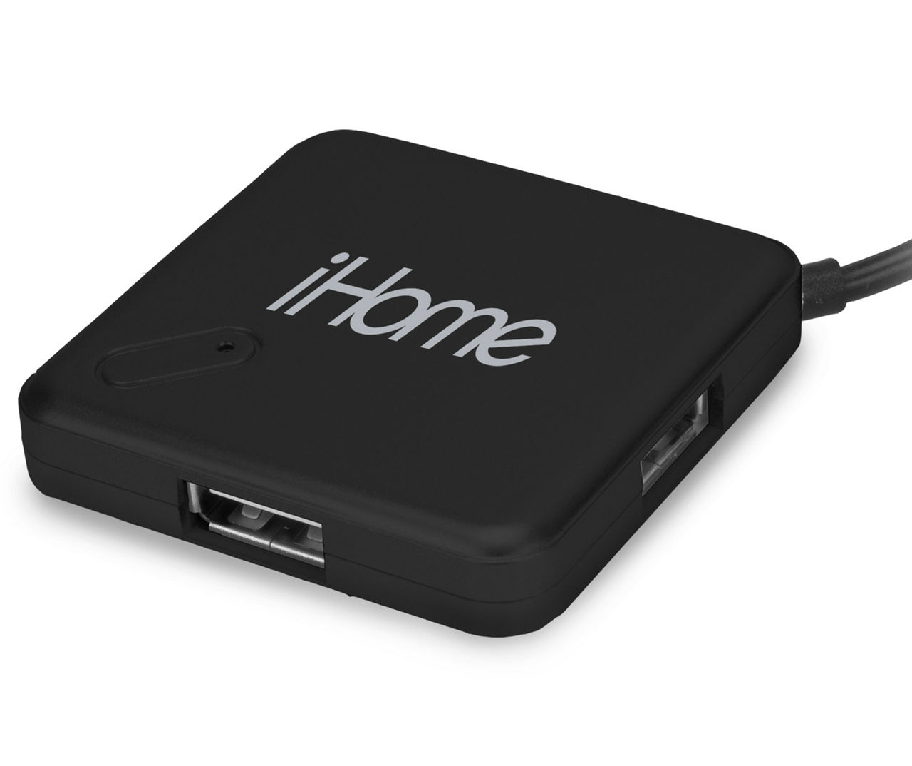 iHome Black 4-Port Travel USB Hub | Big Lots