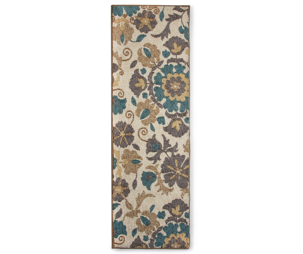 Living Colors Floral Medallion Accent Runner, (1'8" x 5') | Big Lots