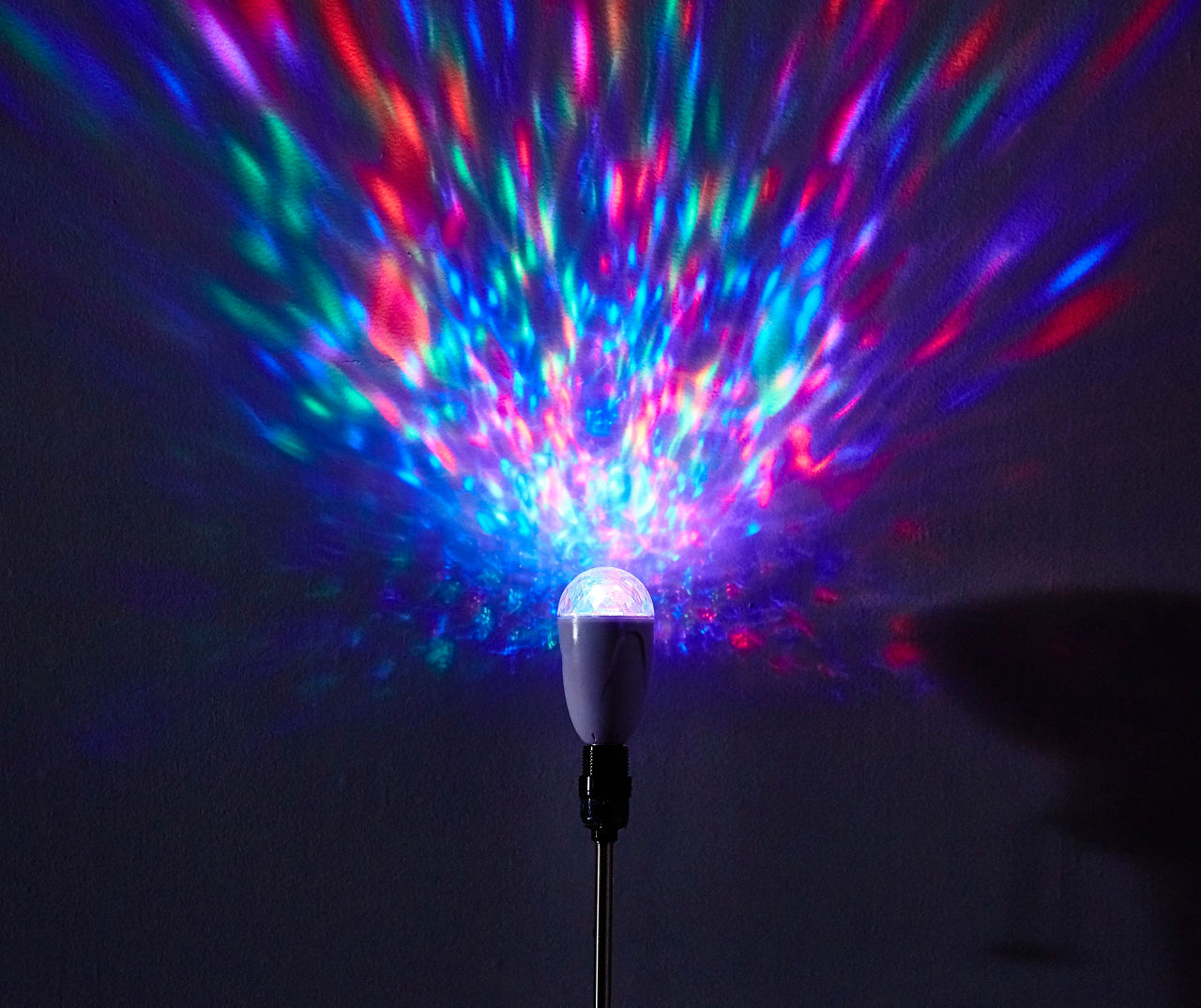 Gemmy Multi-Color Kaleidoscope LED Projection Light Bulb | Big Lots