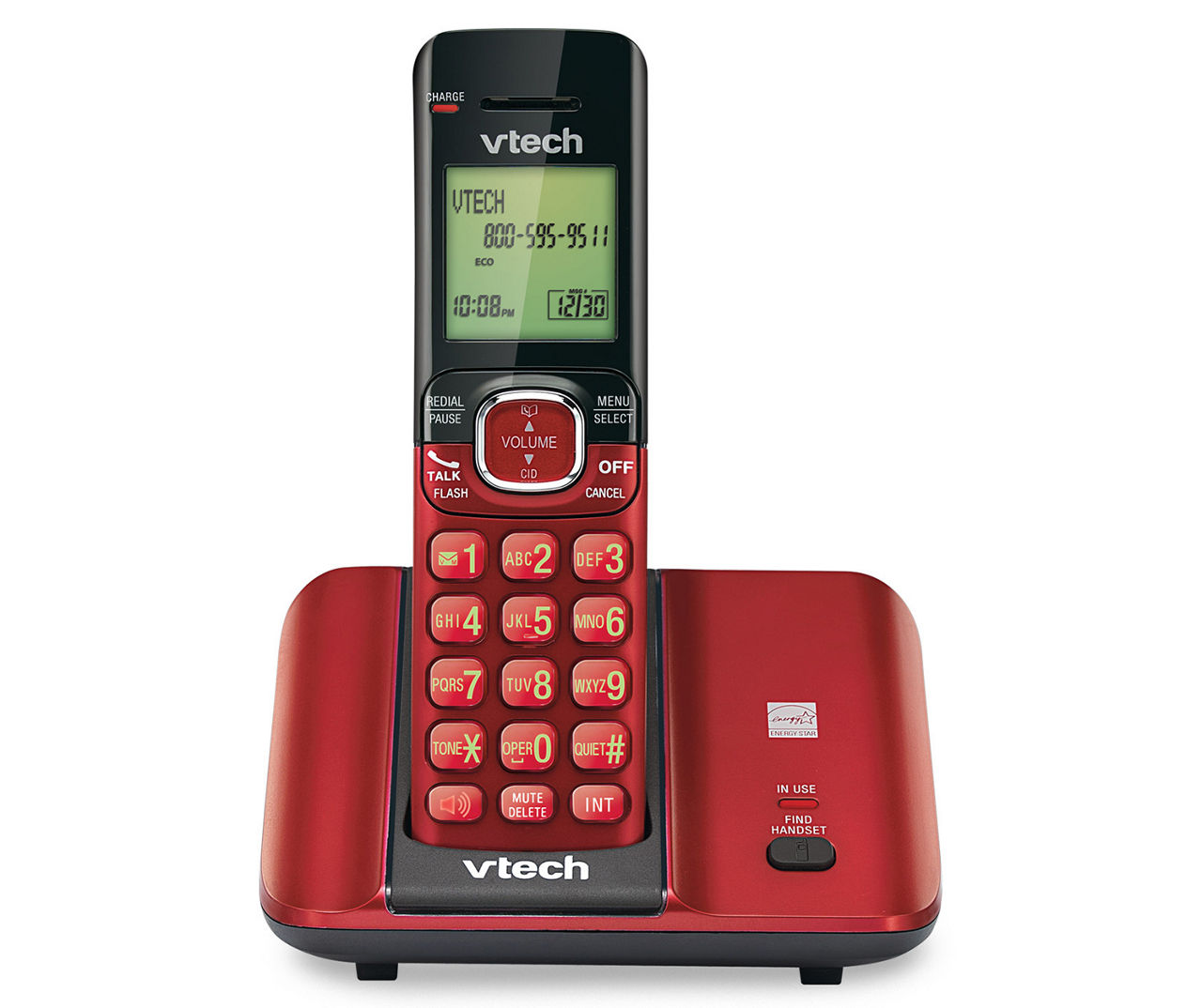 Vtech Red Cordless Phone with Caller ID | Big Lots