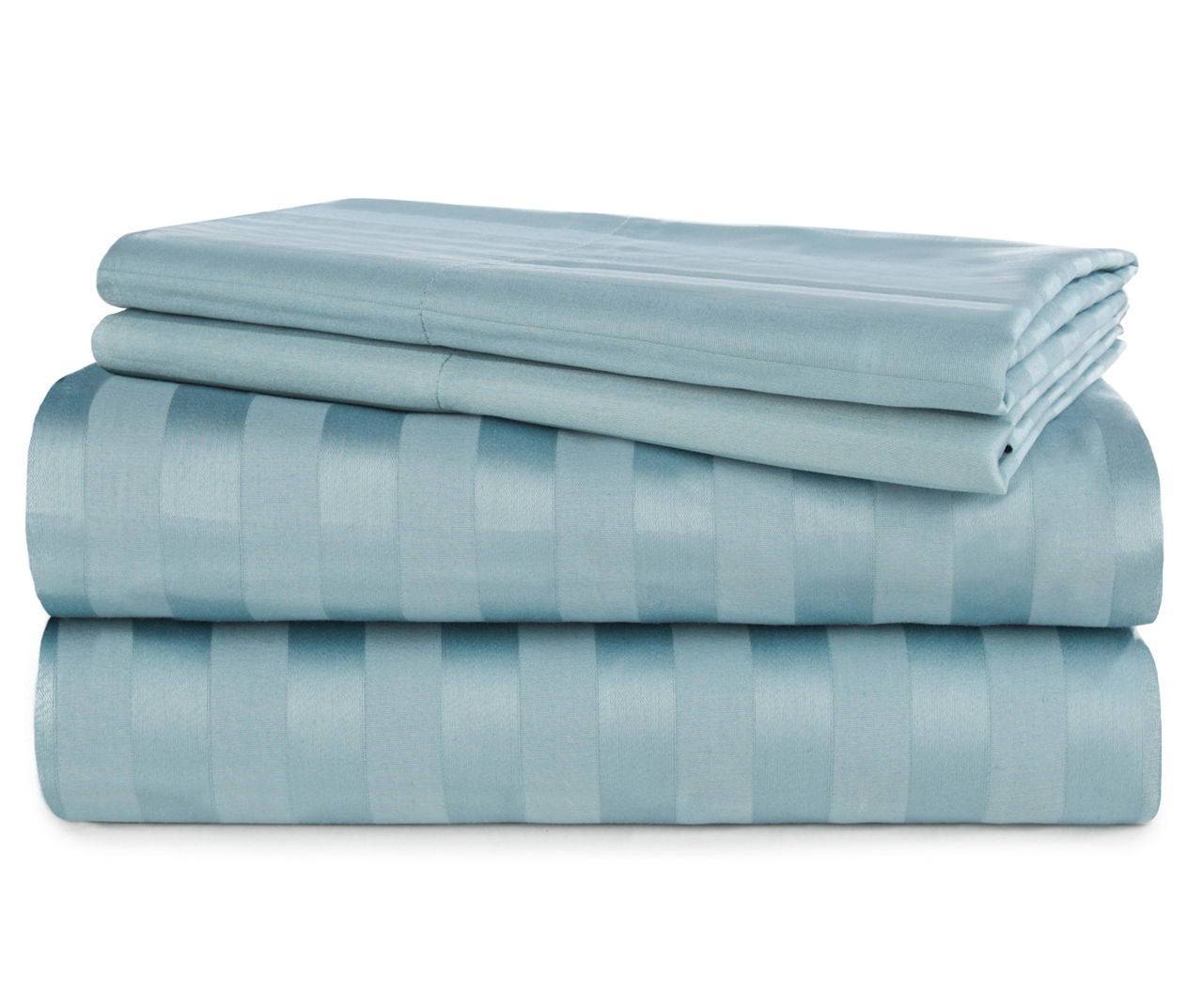 Living Colors Cameo Blue 320-Thread Count Full 4-Piece Sheet Set | Big Lots