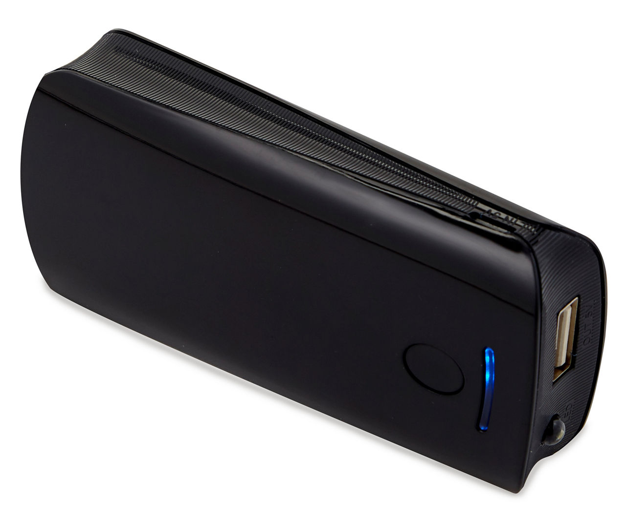 iessentials Black Power Bank Charger with Emergency Flashlight | Big Lots