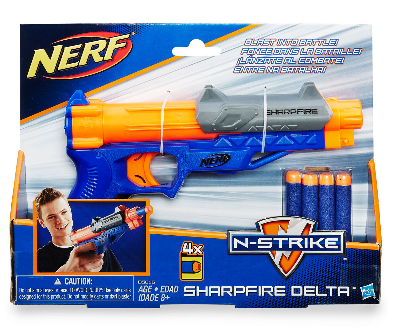 Hasbro Nerf N-Strike SharpFire Delta | Big Lots
