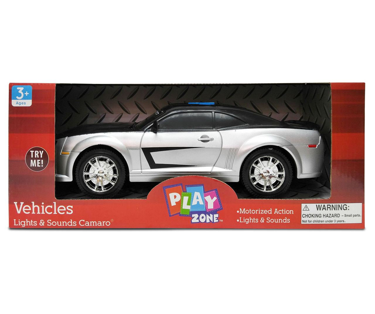 Play Zone Red Light & Sound Camaro Racing Car | Big Lots
