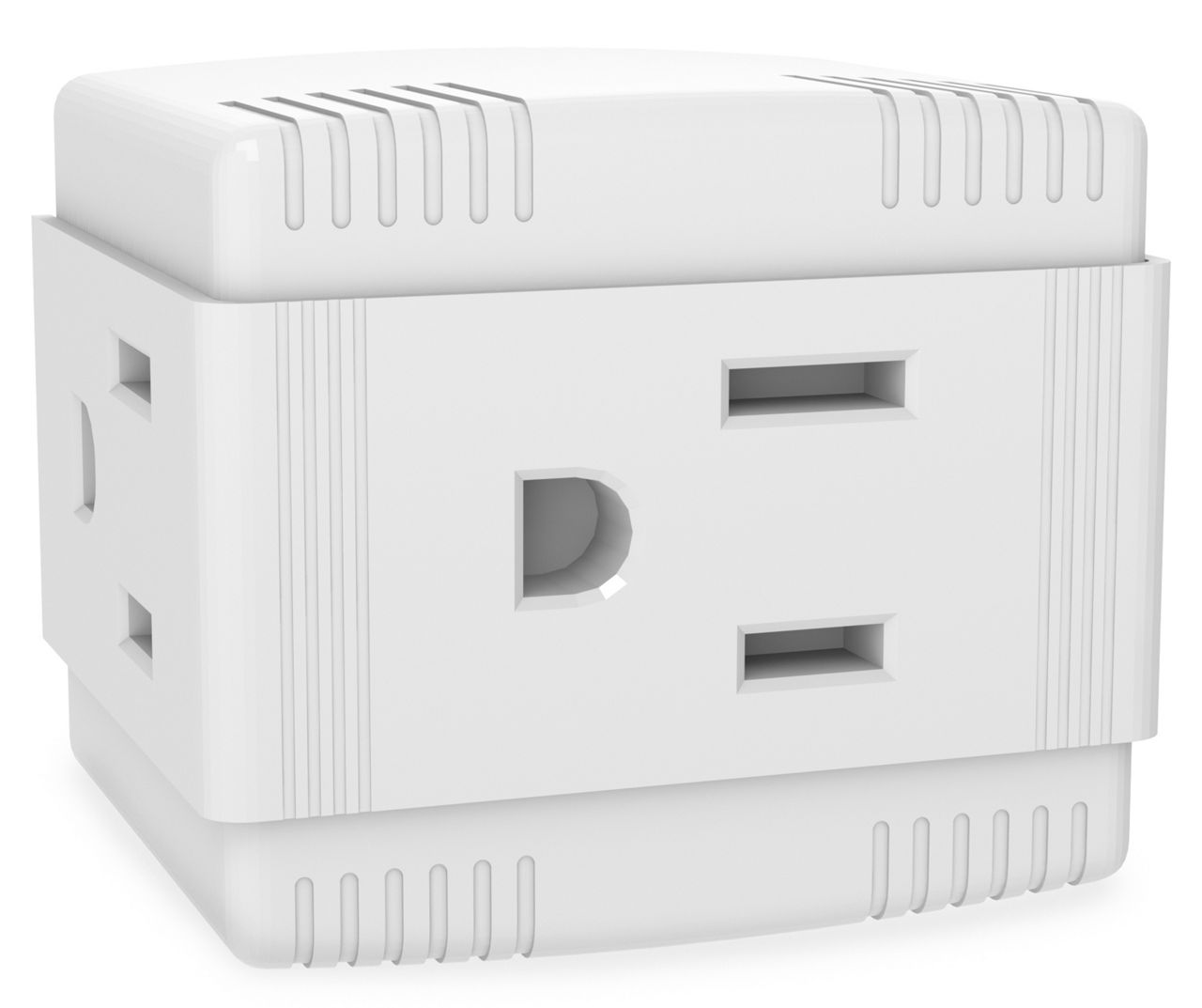 Stanley 3-Outlet Grounded Cube Tap, 2-Pack | Big Lots