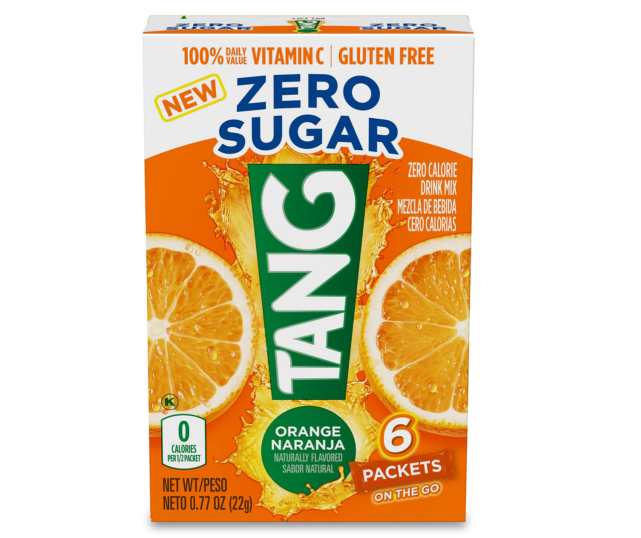 TANG Tang Low Calorie Zero Sugar Orange Drink Mix 6 ea | Big Lots