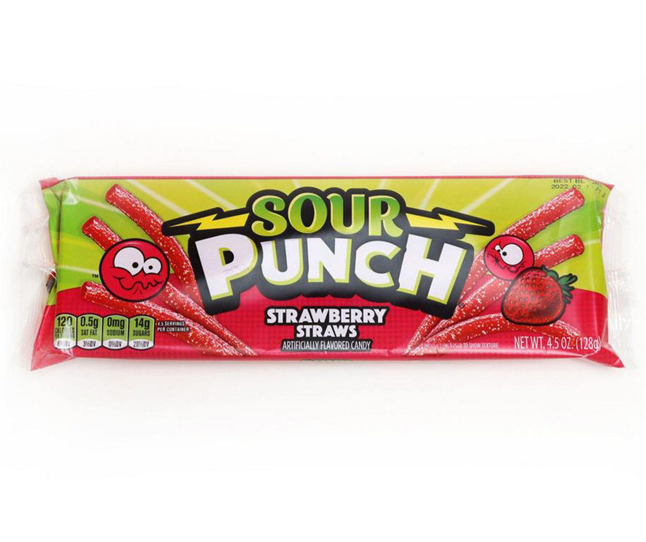 Sour Punch Strawberry Straws, 4.5 Oz. | Big Lots
