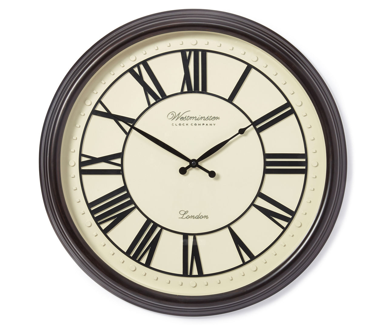 Brown Roman Wall Clock, (20") | Big Lots