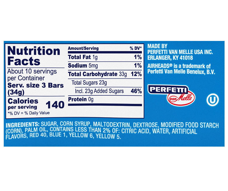 Airheads Mini Bars Assorted Flavors, 12 Oz. | Big Lots