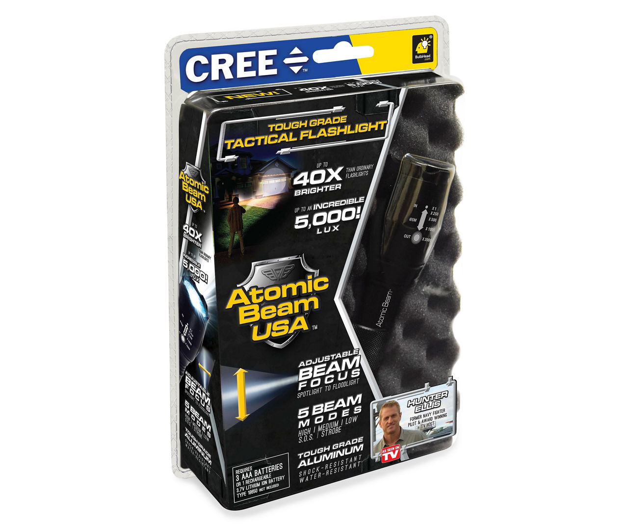 As Seen On TV Atomic Beam USA Flashlight | Big Lots