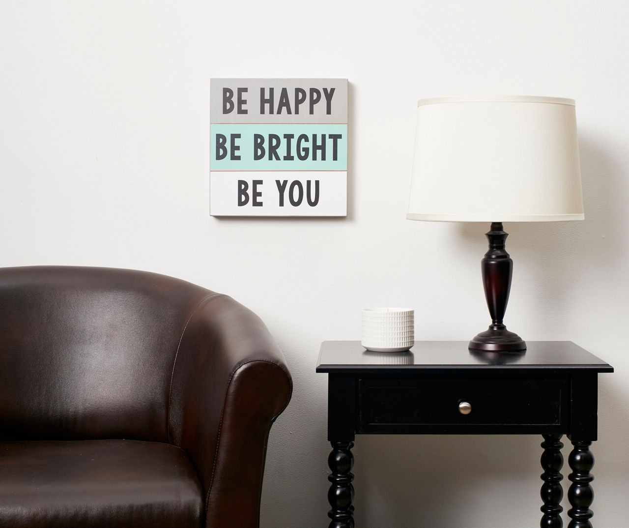 "Be Happy, Bright, You" Wall Plaque | Big Lots