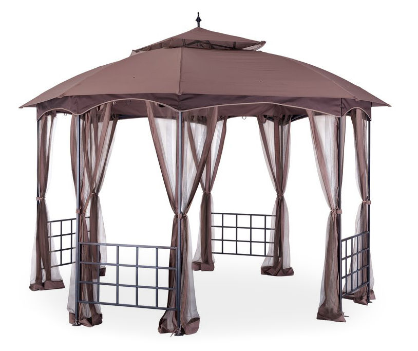 Newport Octagon Gazebo Replacement Canopy, (10' x 12') | Big Lots