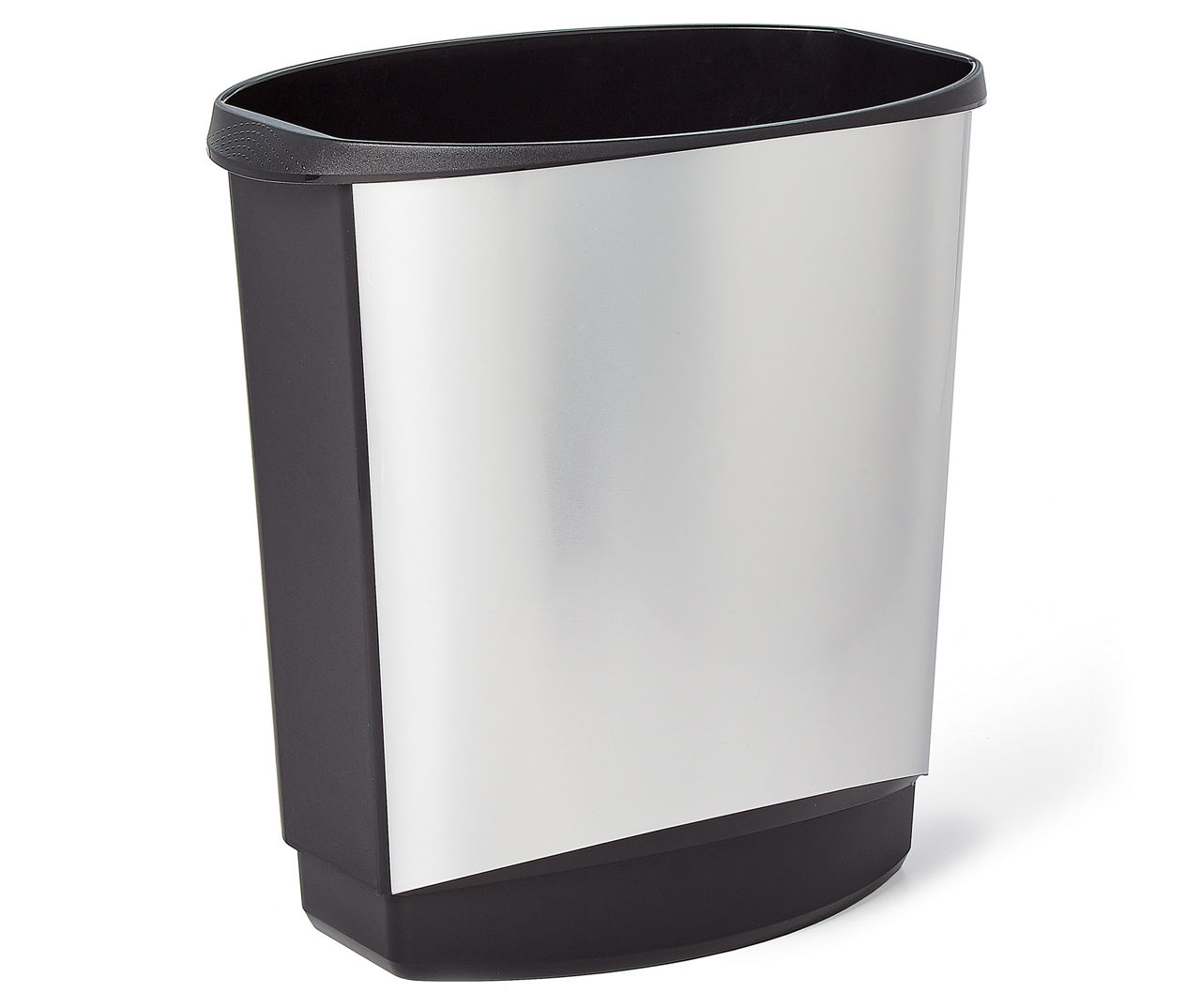 Stainless Steel-Look Vanity Waste Bin | Big Lots