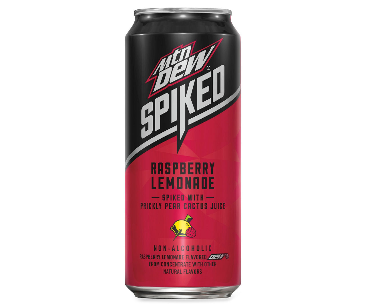 Mountain Dew Mtn Dew Spiked Soda Raspberry Lemonade 16 Fl Oz | Big Lots
