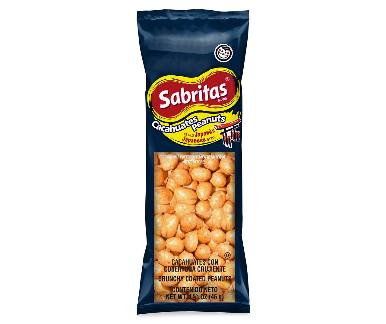 Sabritas Sabritas Japanese Style Cacahuates Peanuts 1 5/8 Ounce Bag ...