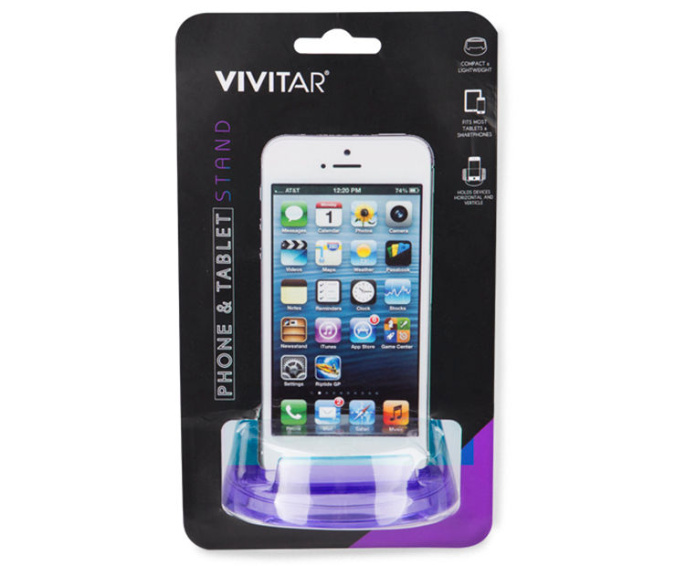 Vivitar Purple Phone & Tablet Stand | Big Lots