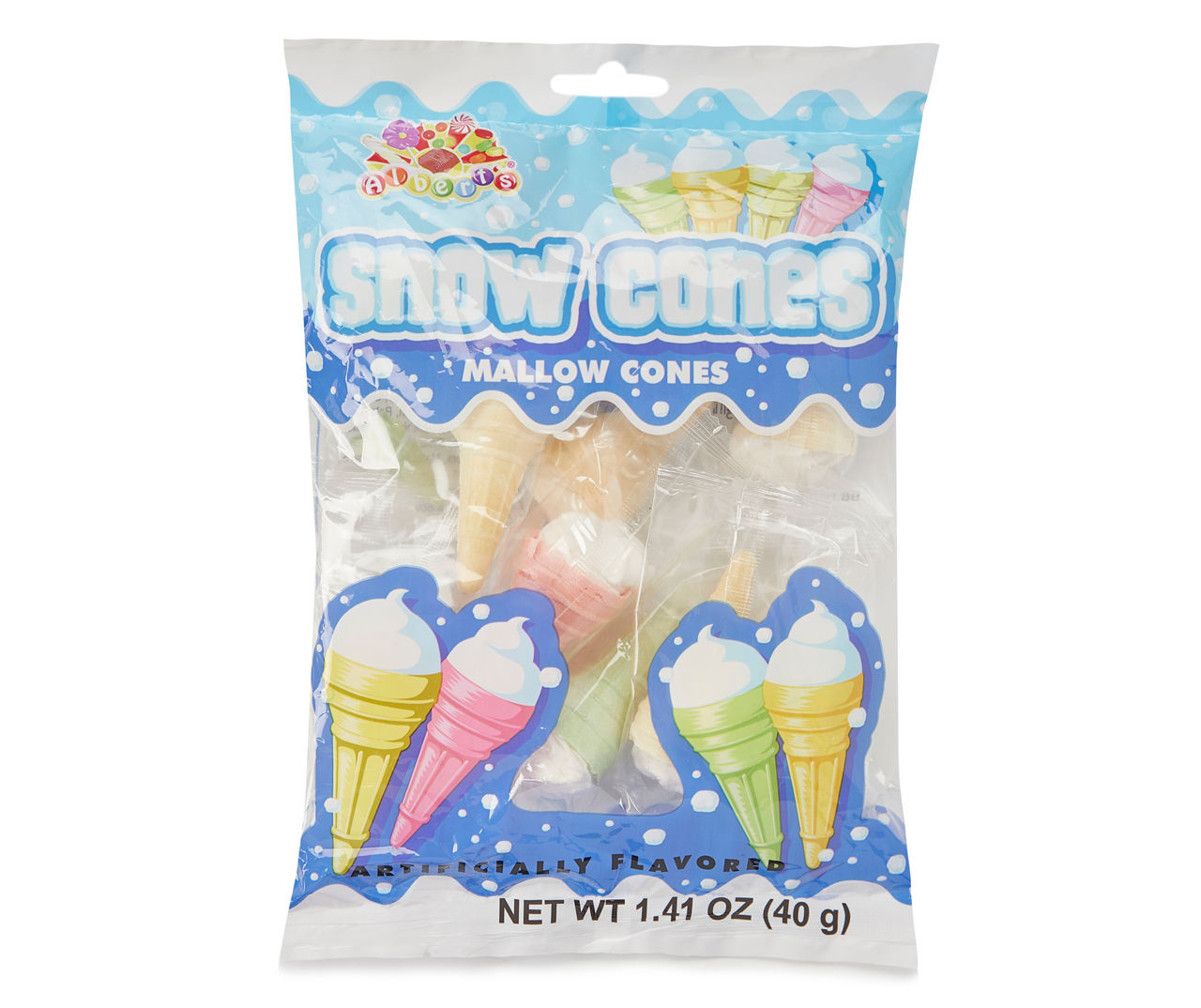 Snow Cones Mallow Cones, 1.41 Oz. | Big Lots