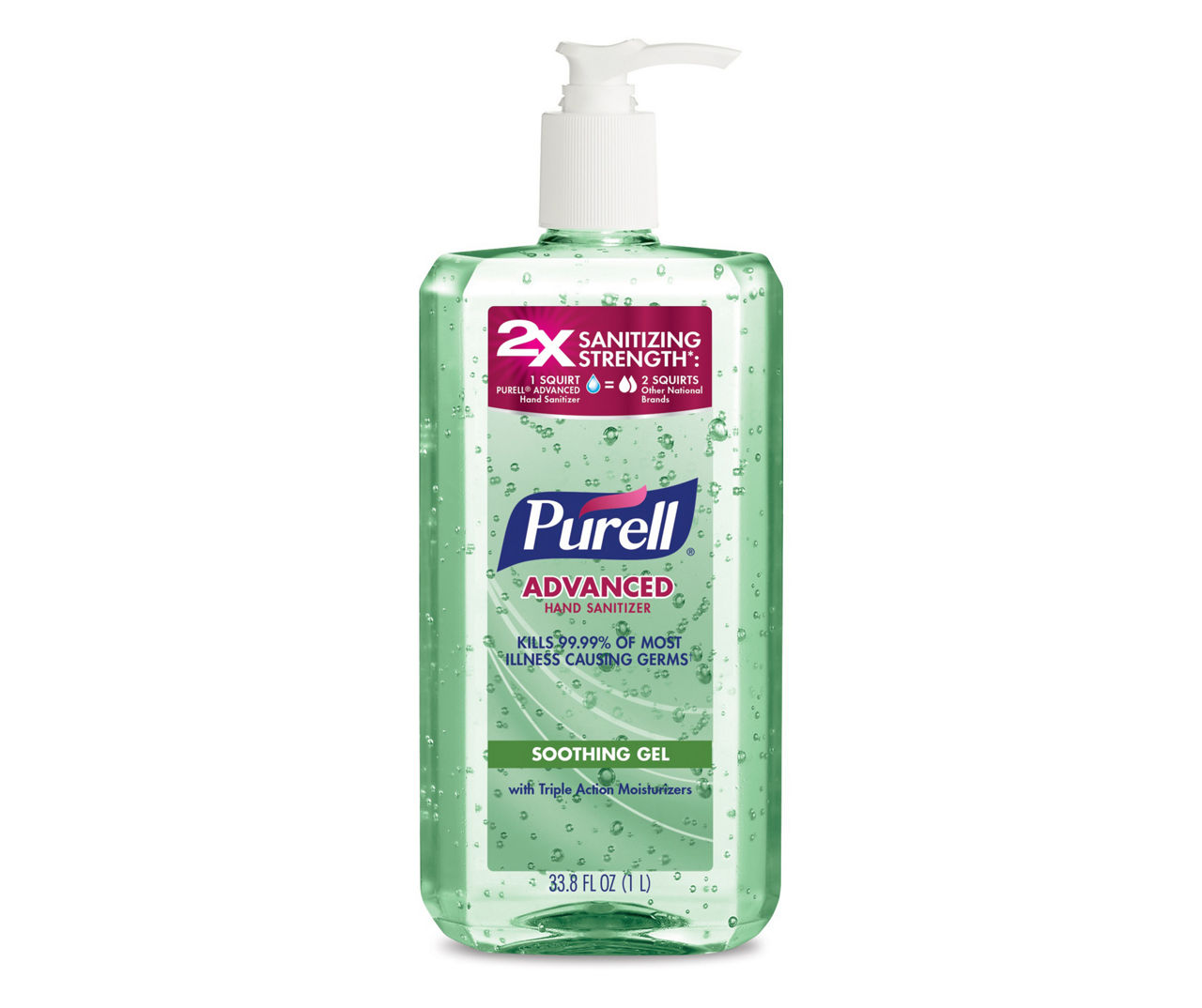 Purell Aloe Soothing Hand Sanitizer Gel 33.8 Fl. Oz. Big Lots
