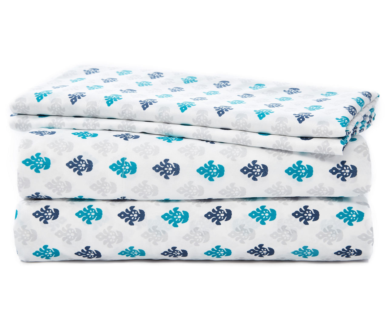 Just Home Just Home Pattern Microfiber Sheet Sets | Big Lots