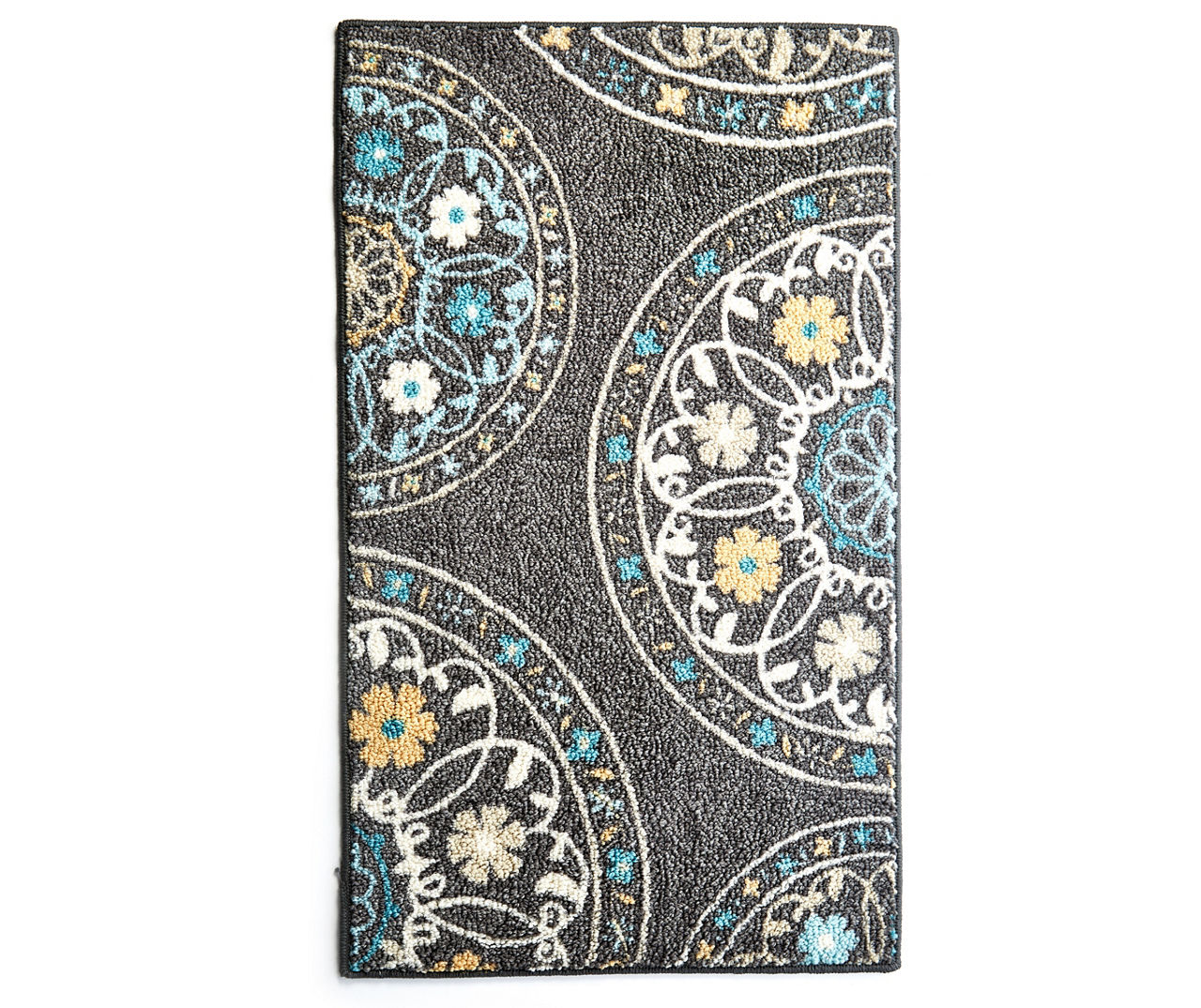 Living Colors Living Colors Gray Medallion Accent Rug | Big Lots
