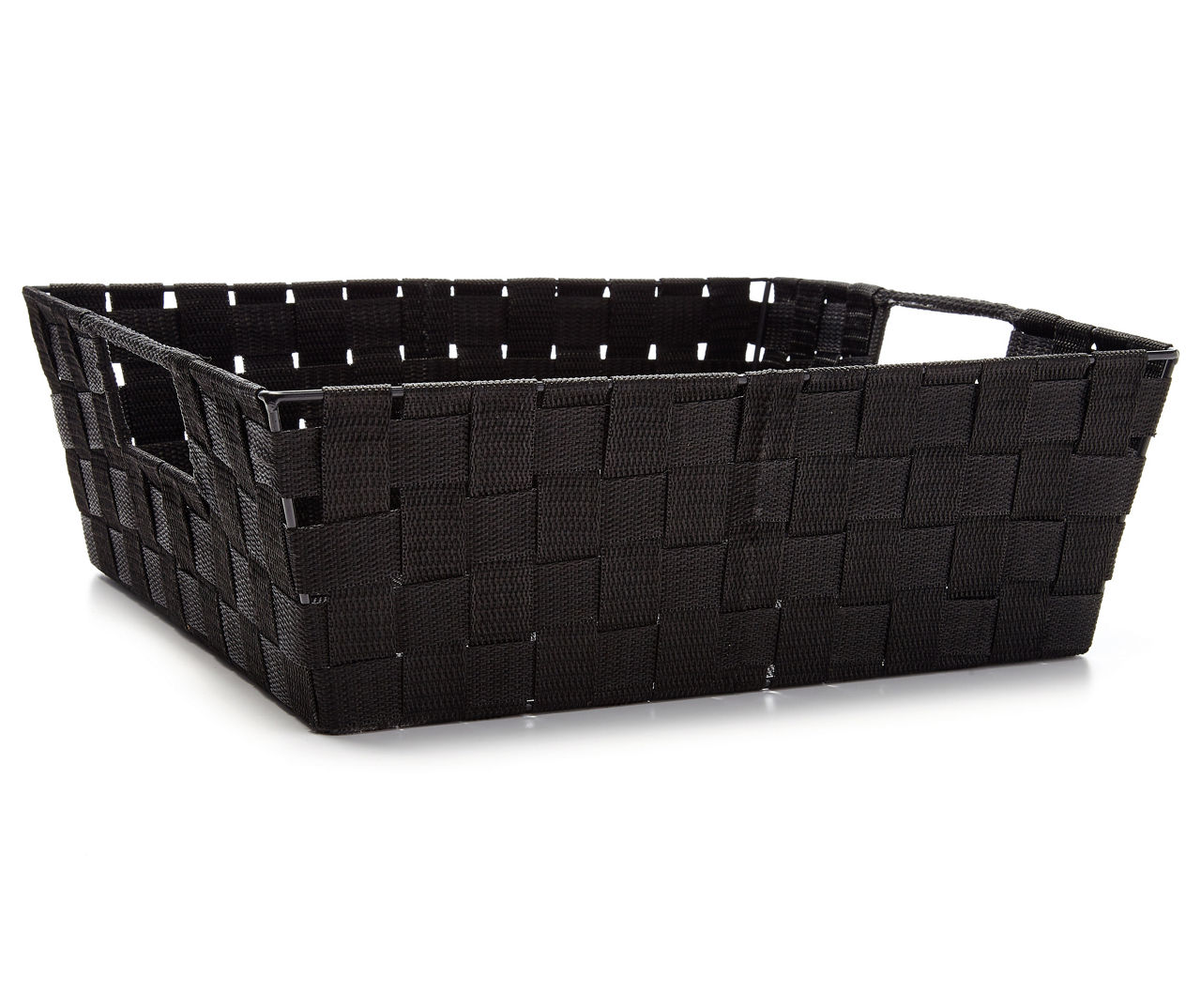 Black Woven Nylon Bins | Big Lots