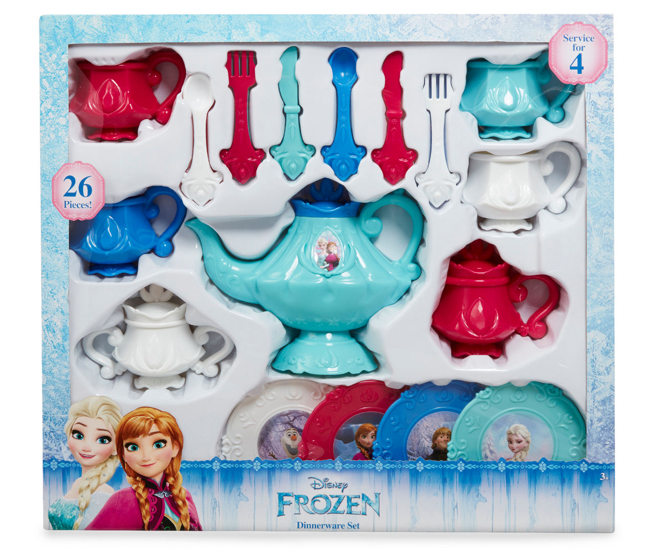 Disney Princess Frozen 26-Piece Dinnerware Set | Big Lots