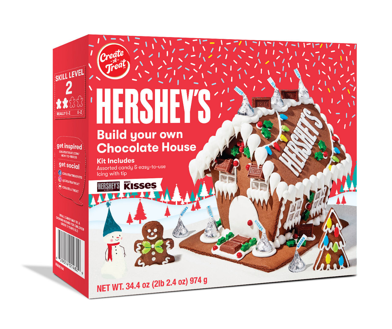 Hershey's Build Your Own Chocolate House Kit, 34.4 Oz. | Big Lots