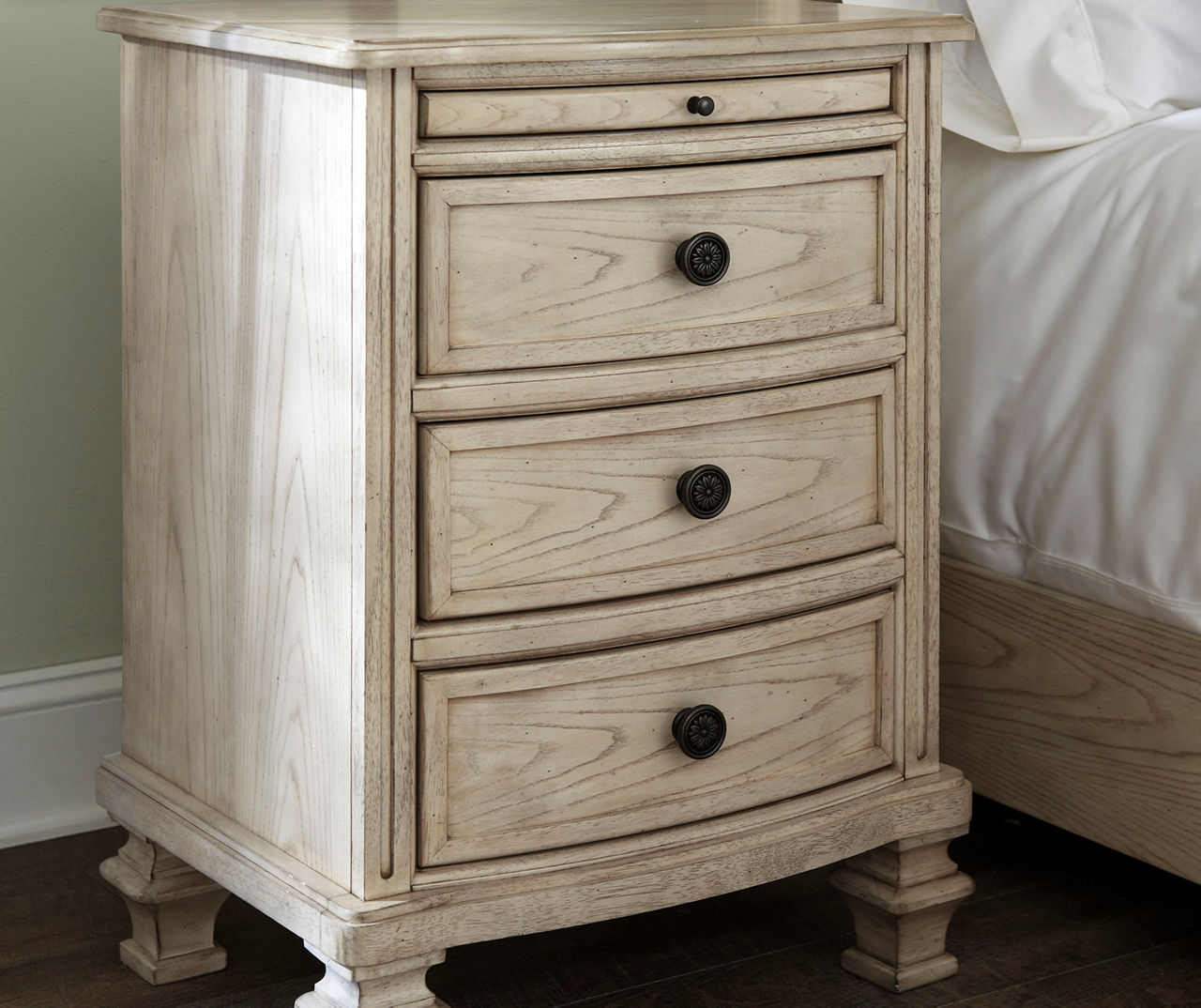 Signature Design By Ashley Demarlos White Nightstand Big Lots