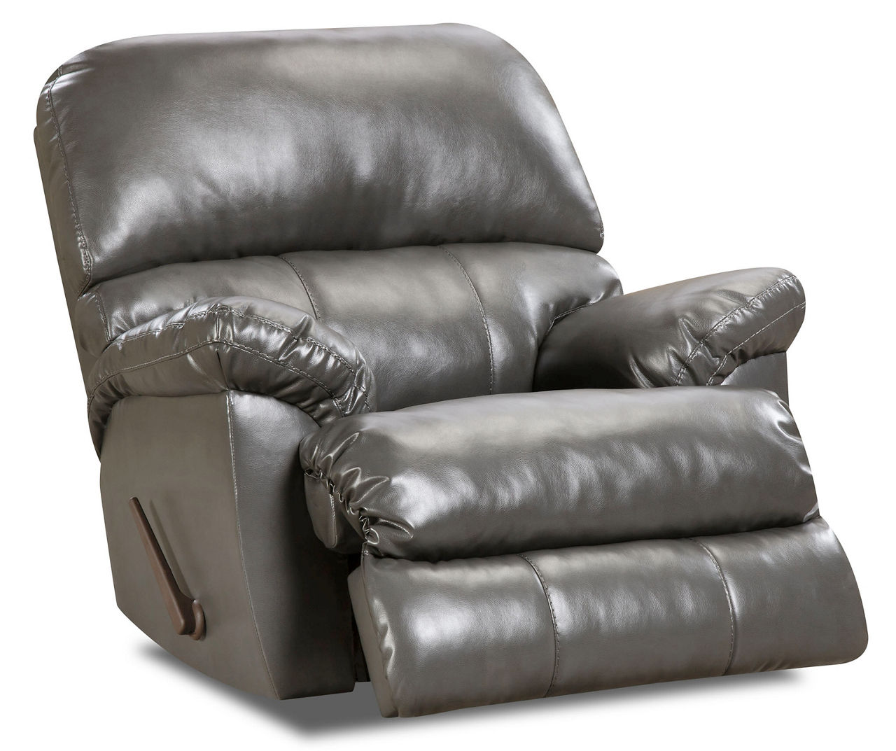 Crosstown Smoke Gray Recliner
