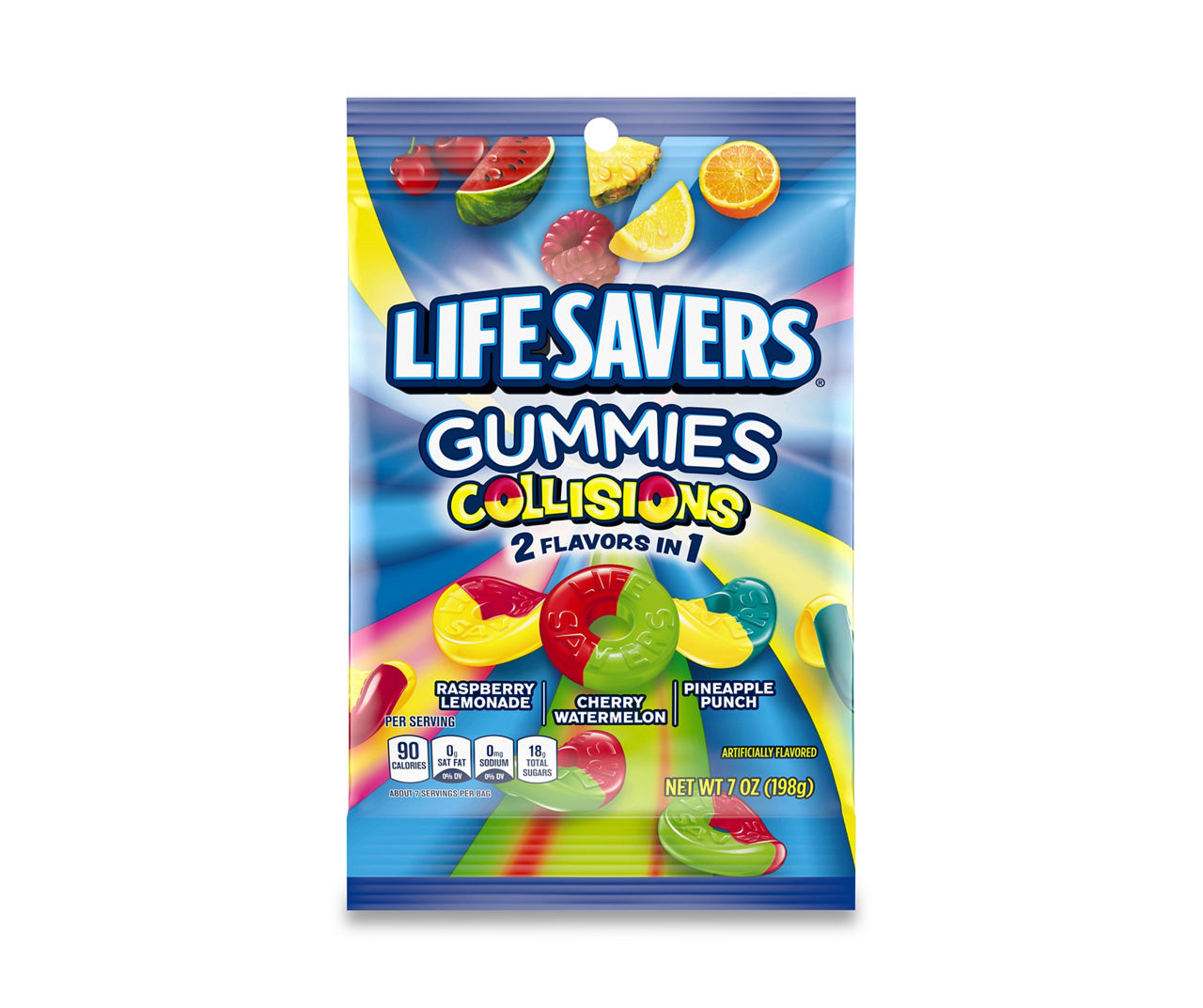 Lifesavers LIFE SAVERS Gummy Candy, Collisions, 7 oz Bag | Big Lots