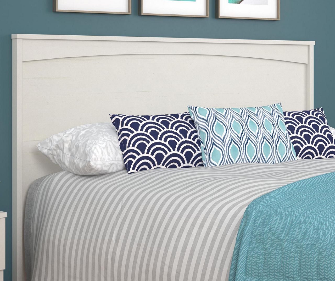 Ivory Queen Headboard