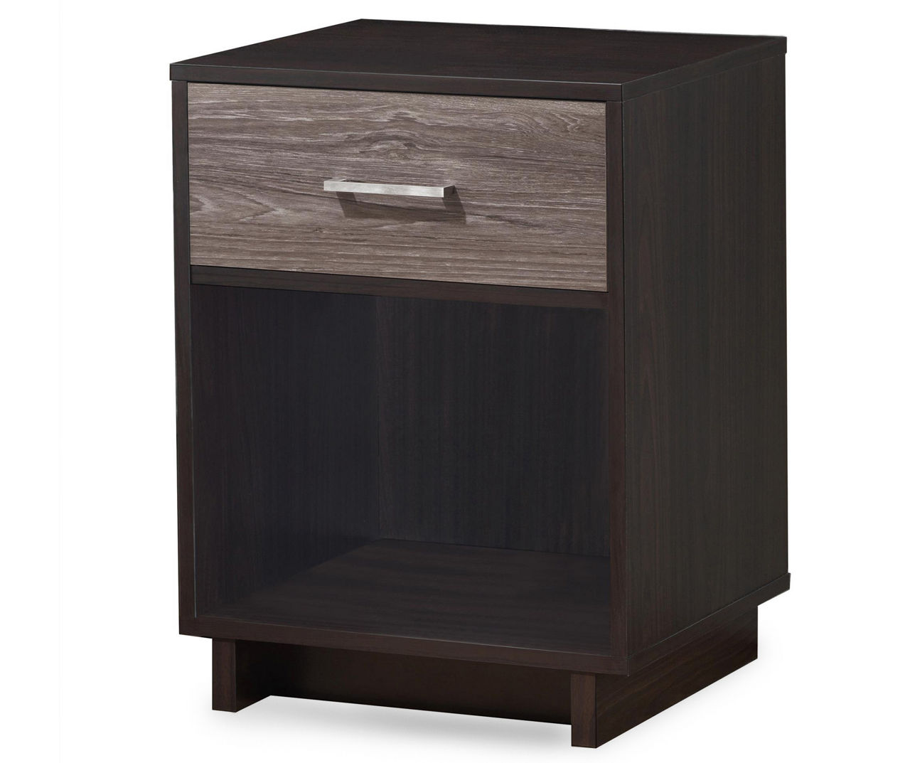 Ameriwood Espresso & Rustic Wood Nightstand | Big Lots