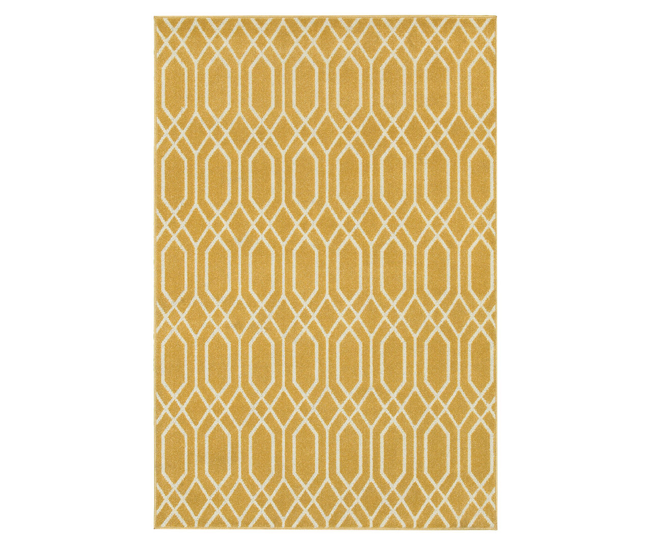Villa Gold Area Rug, (5'3" x 7'6") | Big Lots