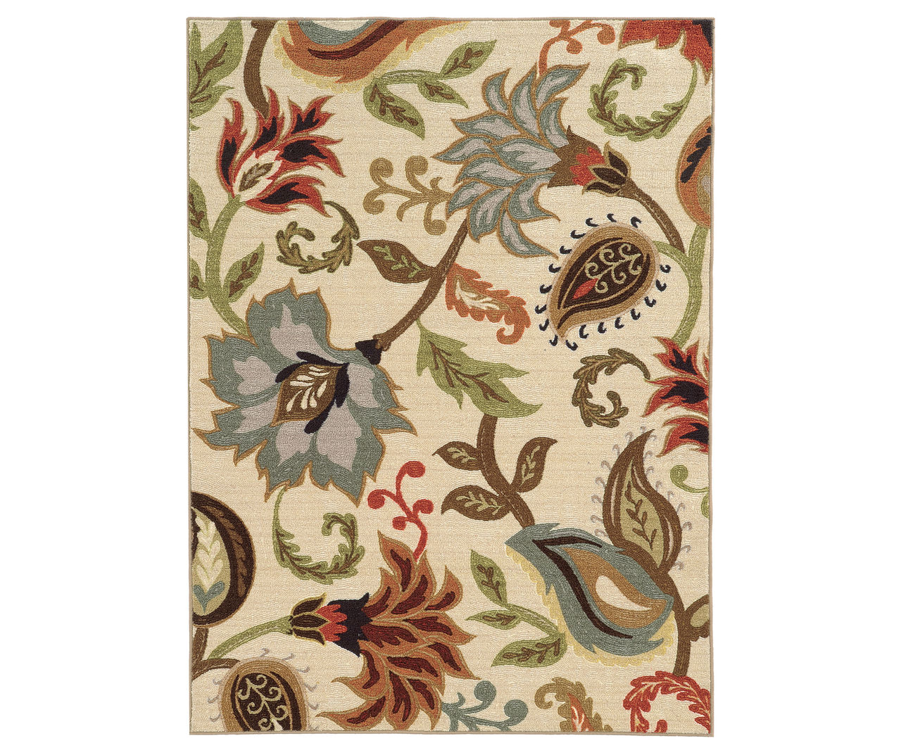 Dalewood Ivory Area Rug, (3'3" x 5'5") | Big Lots