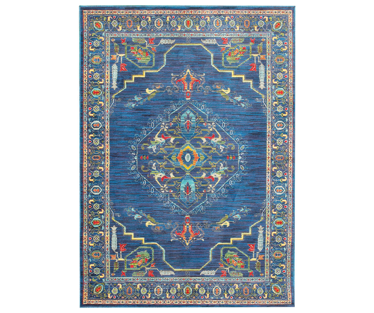 Macy Blue Rugs | Big Lots