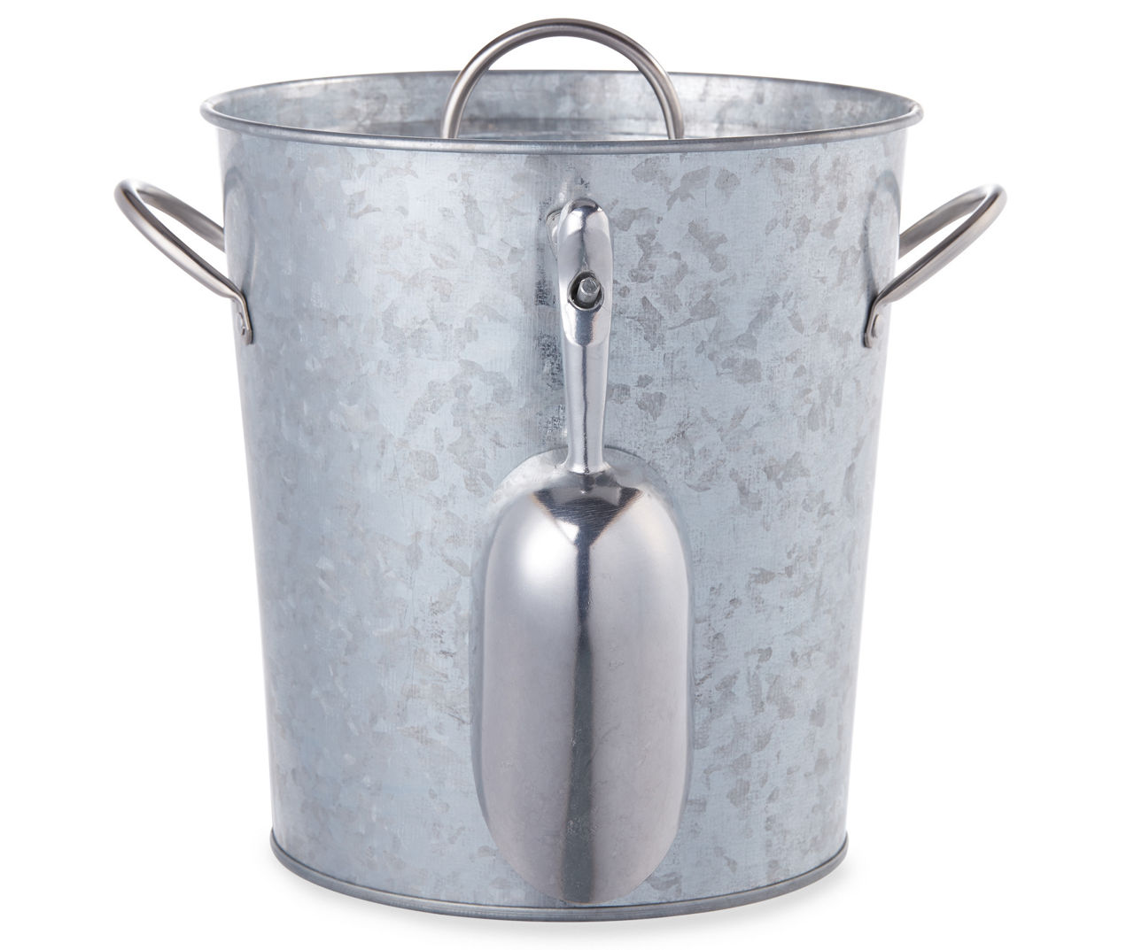 Galvanized Steel Ice Bucket with Scoop | Big Lots