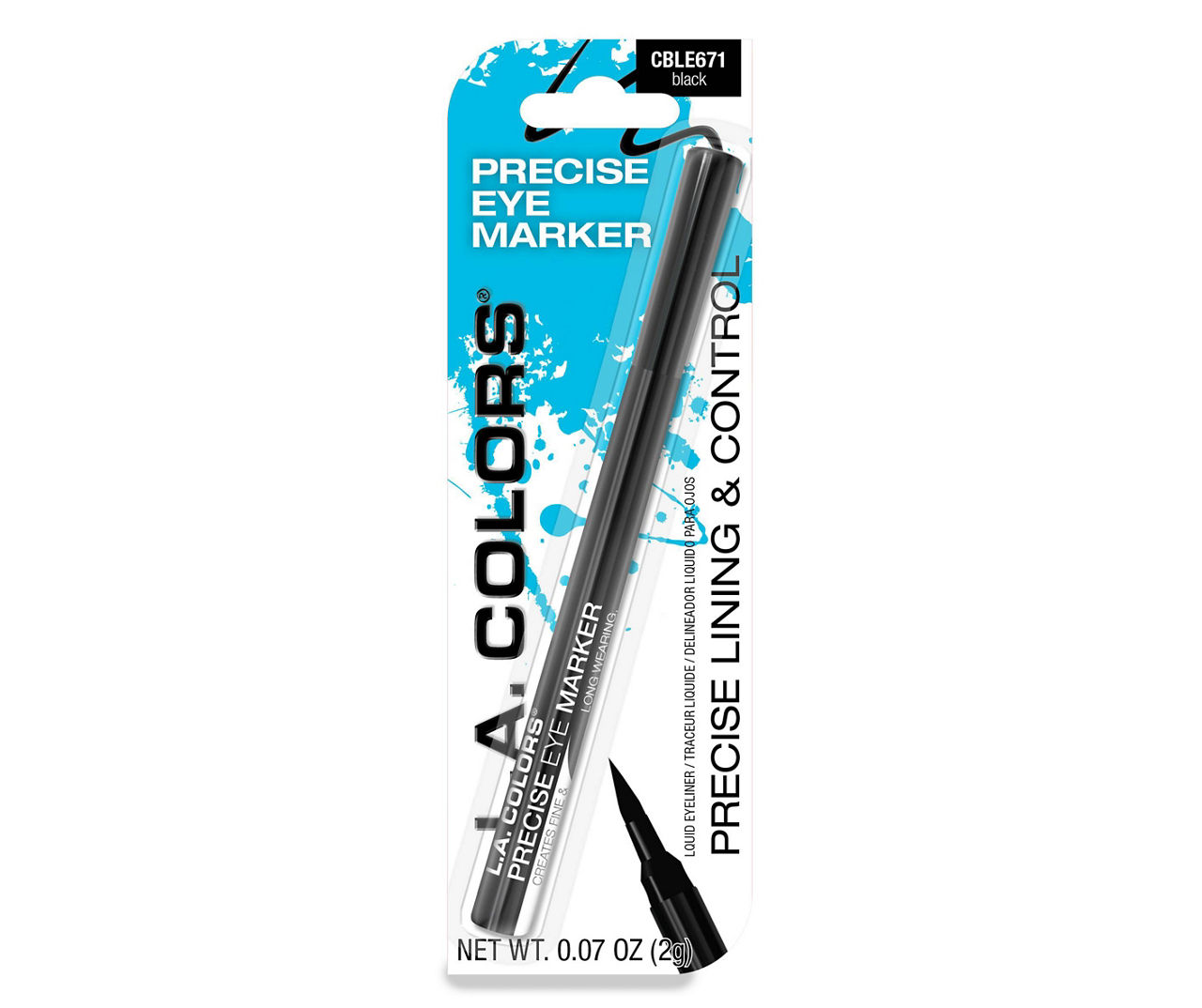 L.A. Colors Black Precise Eye Marker, 0.07 Oz. | Big Lots