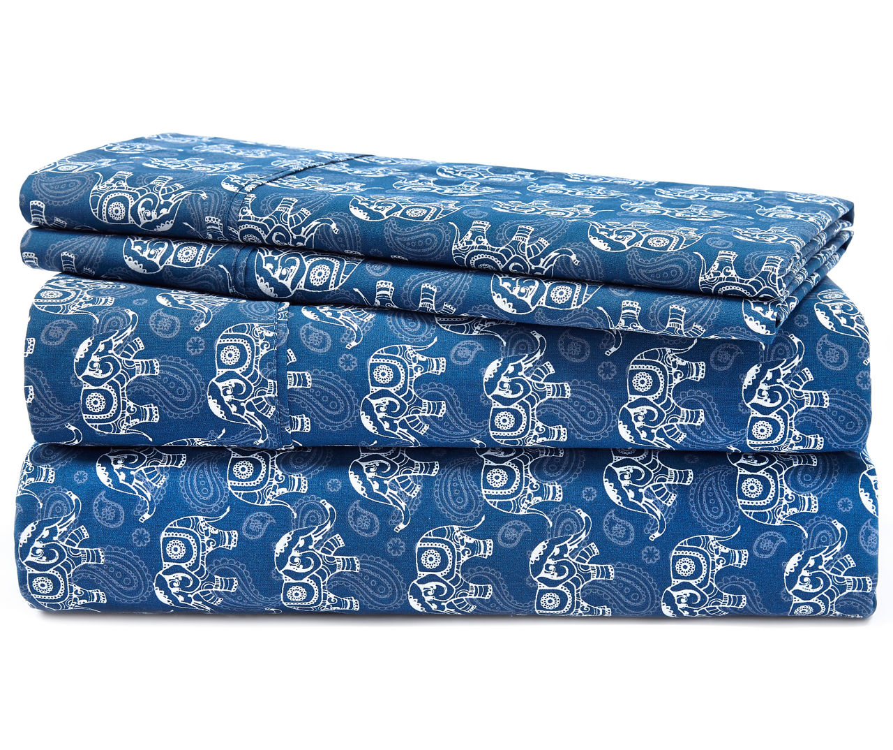 Navy Elephant Sheet Sets | Big Lots