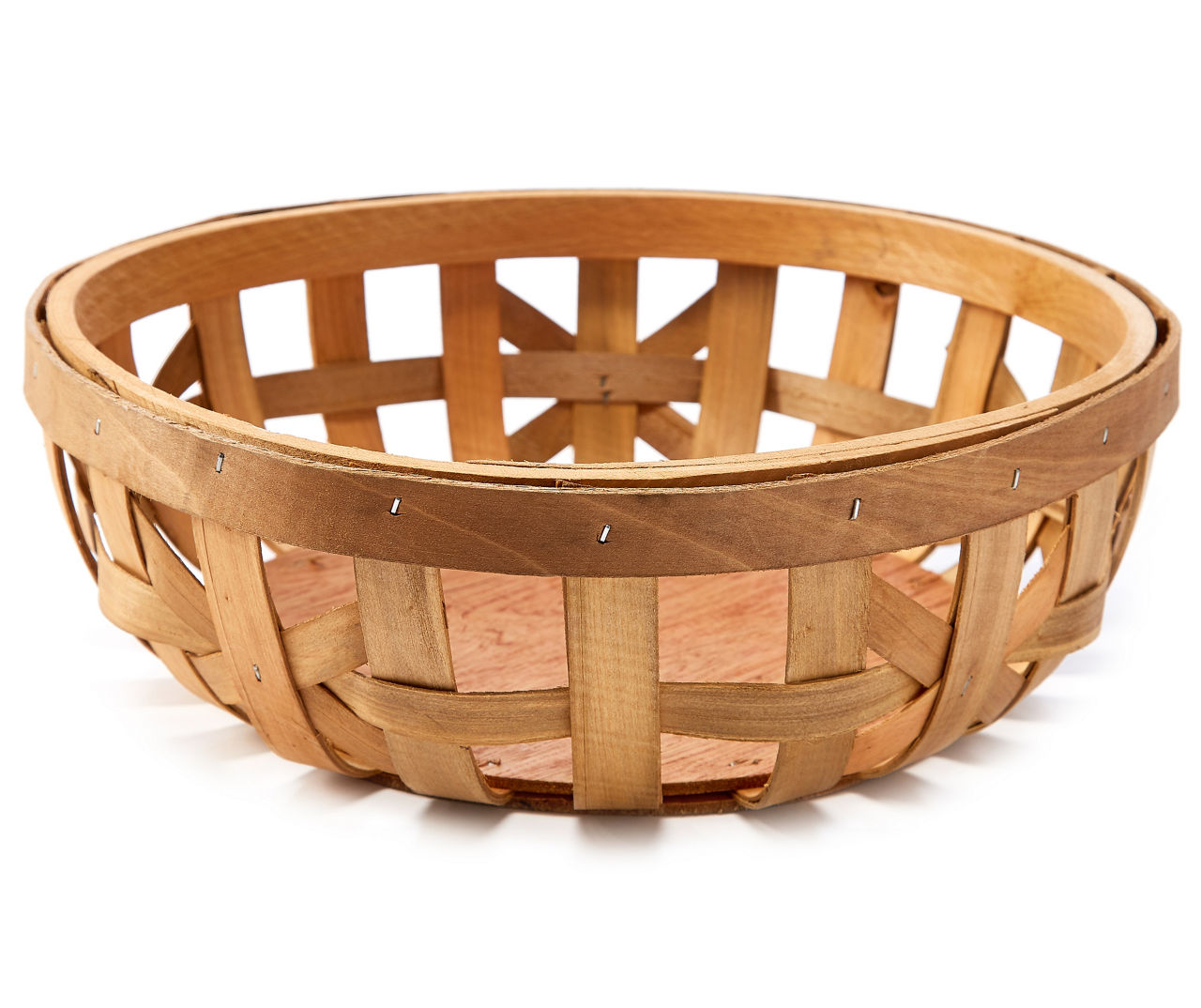 Living Colors Woodchip Tabletop Basket | Big Lots