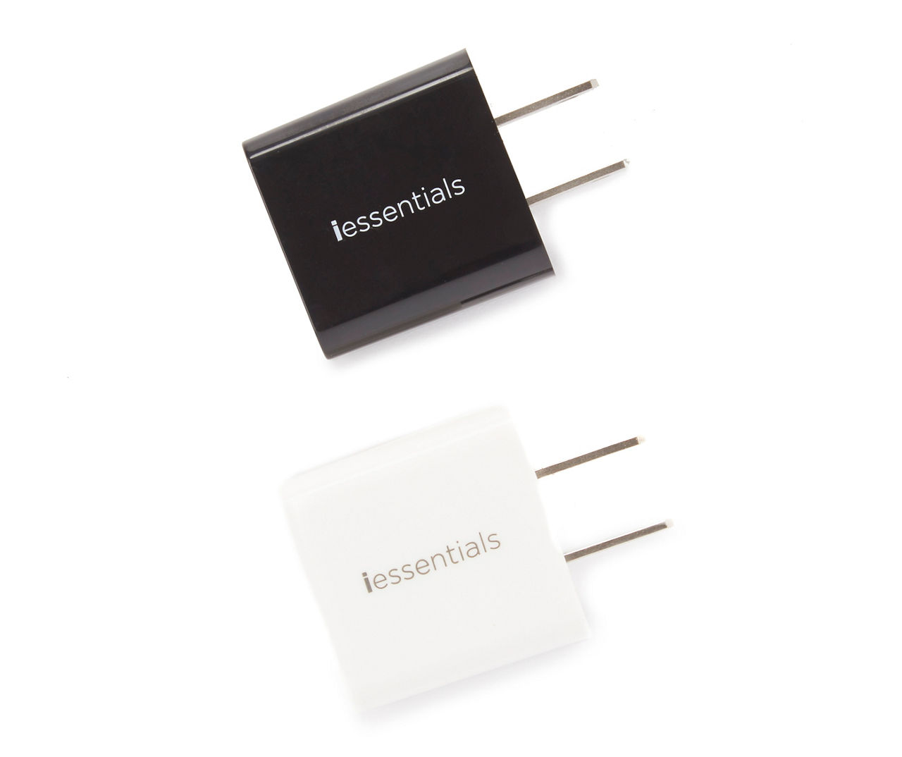 iessentials Black & White Universal Wall Chargers, 2-Pack | Big Lots