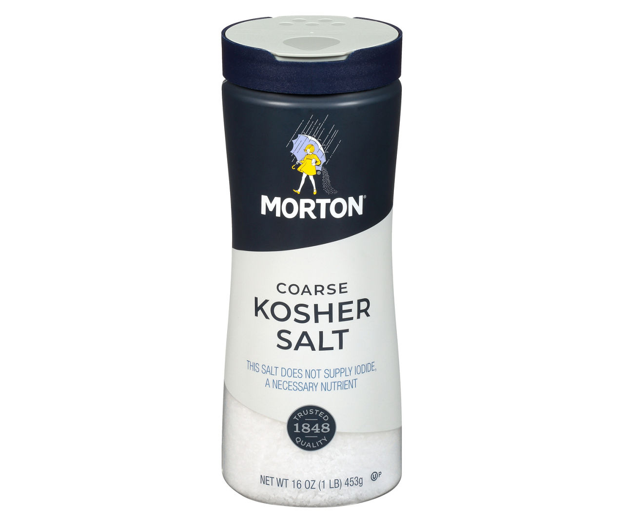 Morton Coarse Kosher Salt Shaker, 16 Oz. | Big Lots