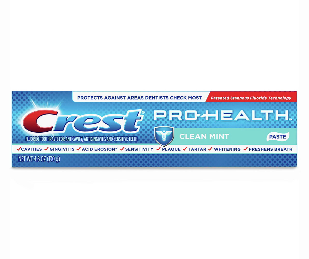 Crest Crest Pro-Health Smooth Formula Toothpaste, Clean Mint Paste, 4.6 ...