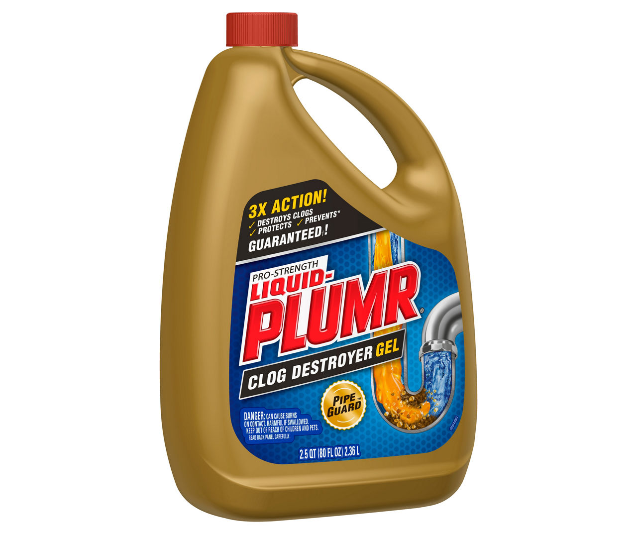 Liquid-Plumr Pro-Strength Clog Destroyer Gel with PipeGuard, Liquid ...