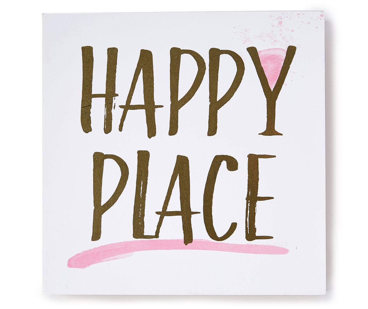"Happy Place" Box Wall Plaque | Big Lots