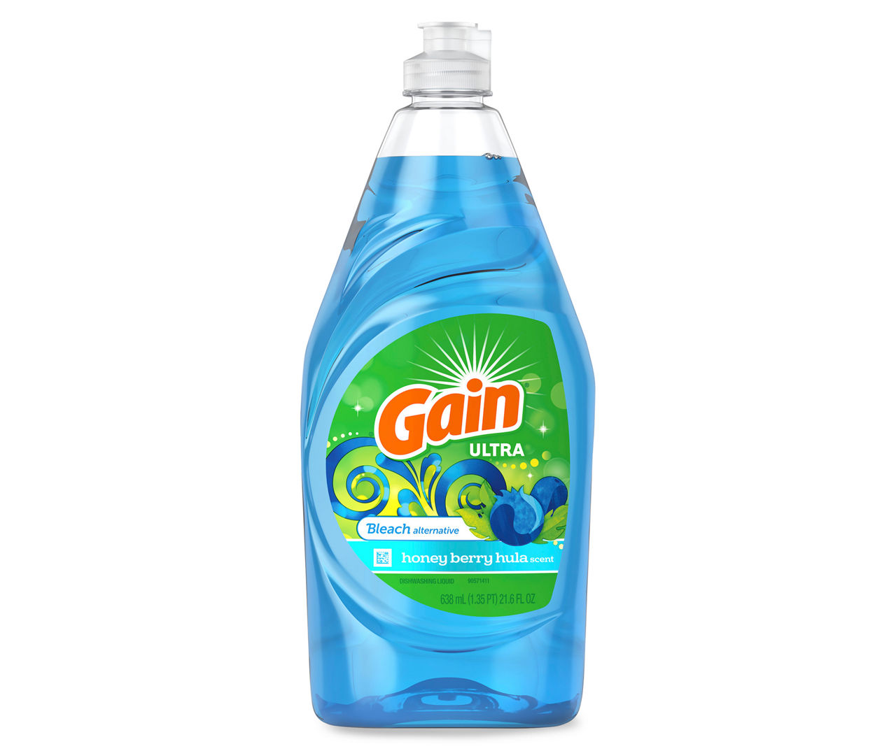 Gain Ultra Bleach Alternative Dishwashing Liquid Dish Soap, Honey Berry ...