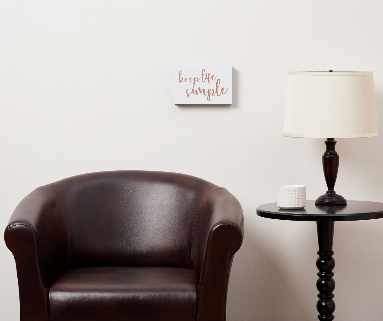 Living Colors "Keep Life Simple" Box Wall Plaque | Big Lots